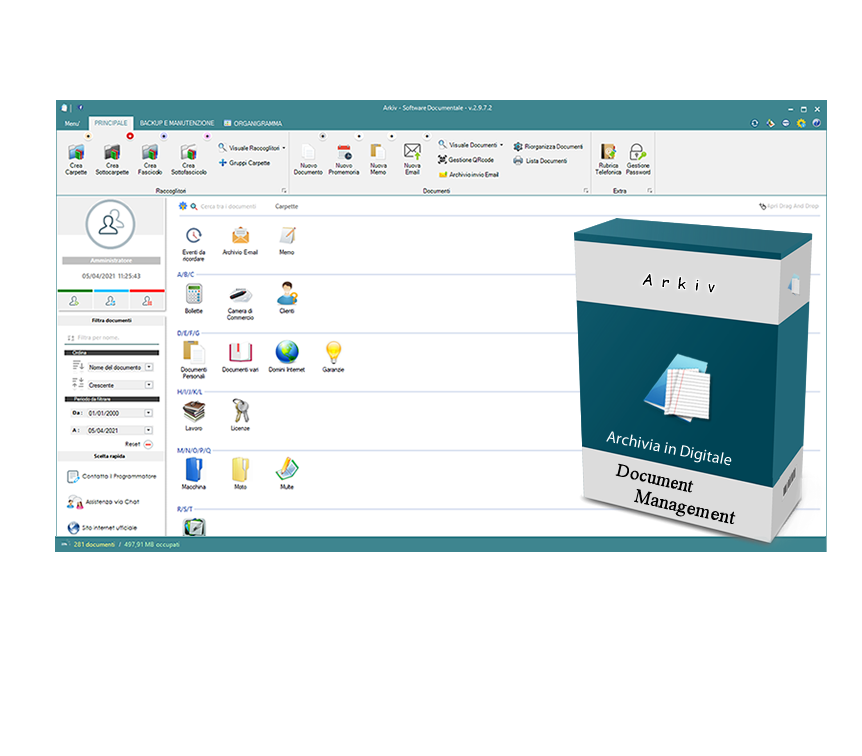 Arkiv- Software di gestione Documentale
