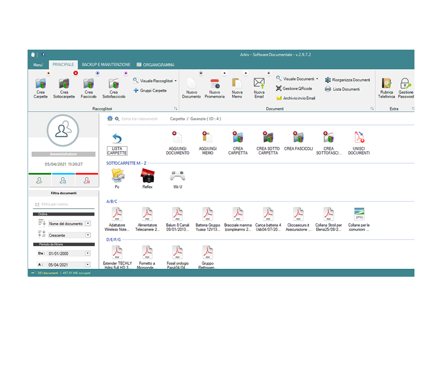 Arkiv- Software di gestione Documentale